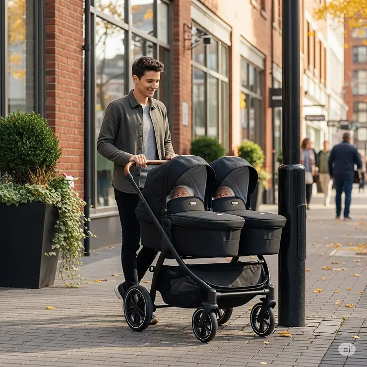 7 Best Double Stroller with Bassinet Options for Growing Families in 2025