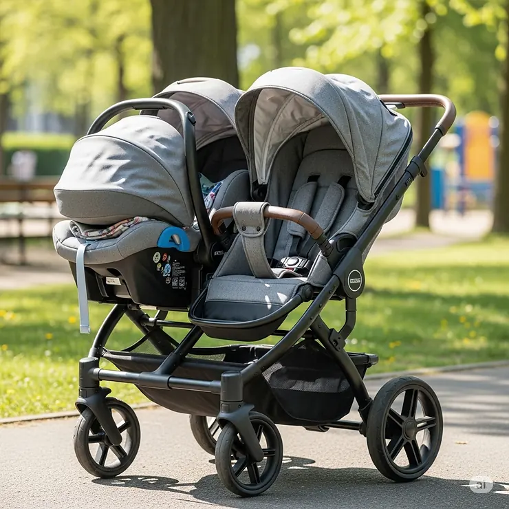 7 Best Double Stroller with Infant Car Seat Options for Growing Families in 2025 - BabyTech360 ...
