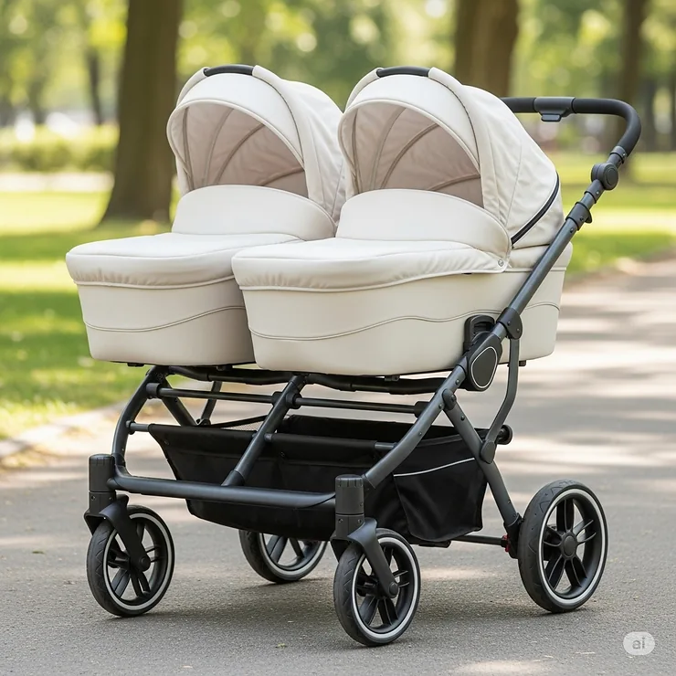 7 Best Double Stroller with Bassinet Options for Growing Families in 2025